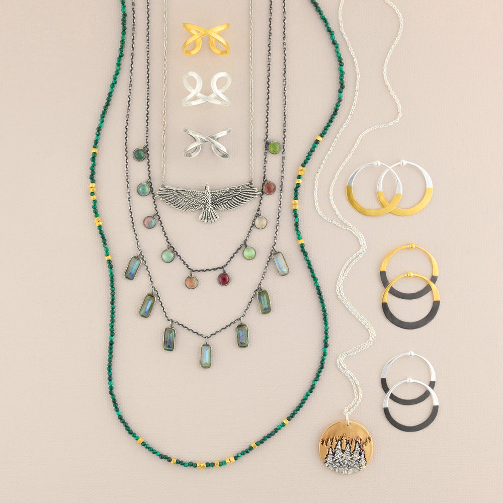 Treeline Musing Necklace – The Good Collective