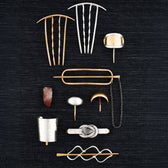 Mini Pony Cuff in Silver & Bronze