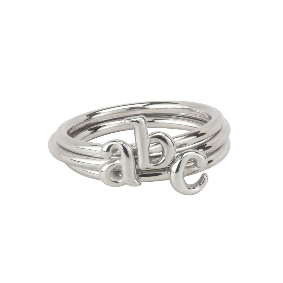 Petite Alphabet Ring - FINAL SALE